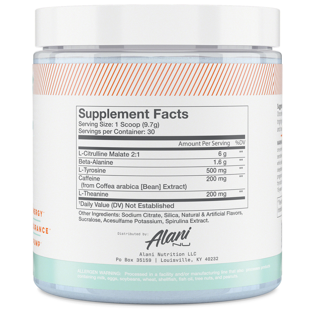 Alani Nu - Pre-Workout – NuHealth LifeStyle